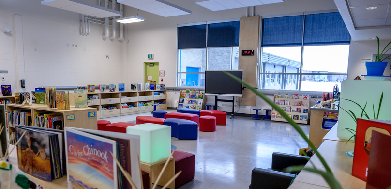 Learning Commons / Library - Cecil Swanson School